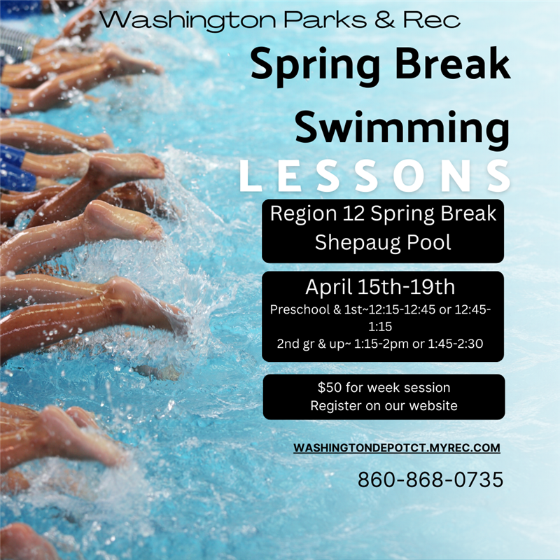 Washington Parks & Recreation: Spring Break Swim Lessons