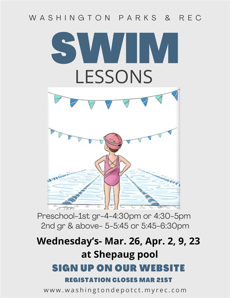 Washington Parks & Recreation: Spring Swim Lessons~ Wednesdays